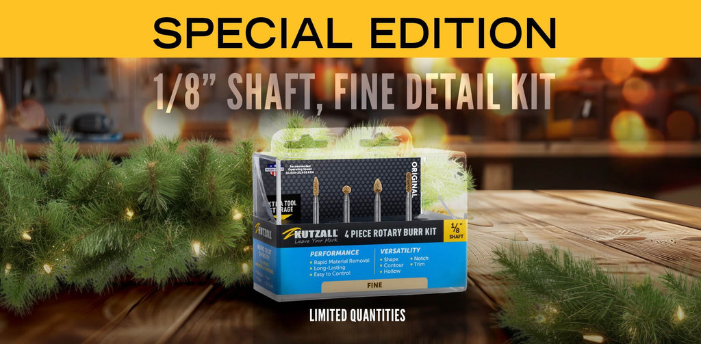 Carbide Burr Bit Set | Versatile Tools Kits for Woodworking – Kutzall