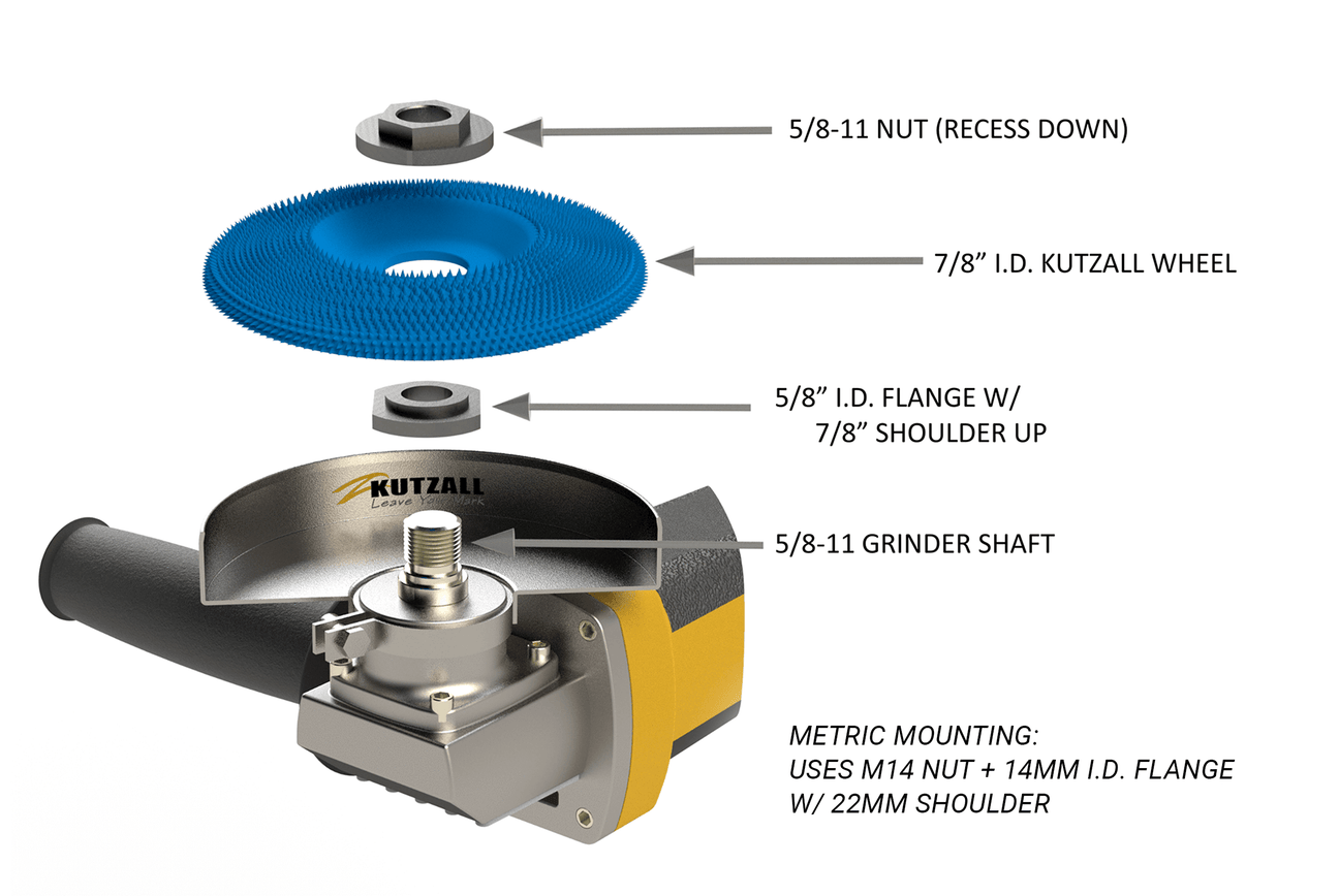 4-1/2" Diameter - Extreme - Shaping Discs – Kutzall