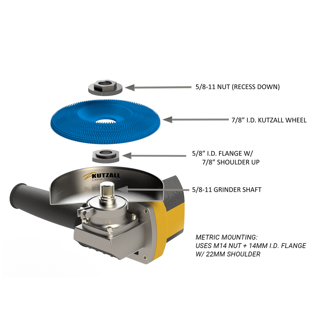 4-1/2" Diameter - Extreme - Shaping Discs – Kutzall