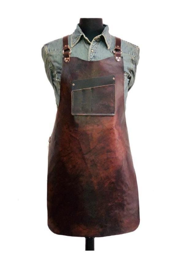 Calavera Walnut Bison Work Apron – Kutzall